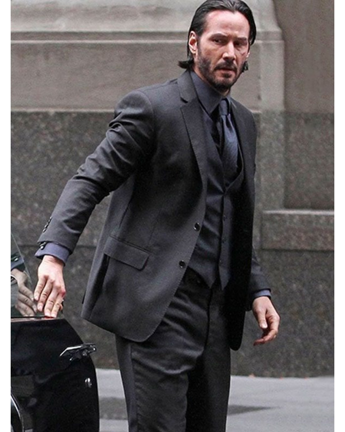John Wick Suit | Keanu Reeves John Wick 3 Black Suit