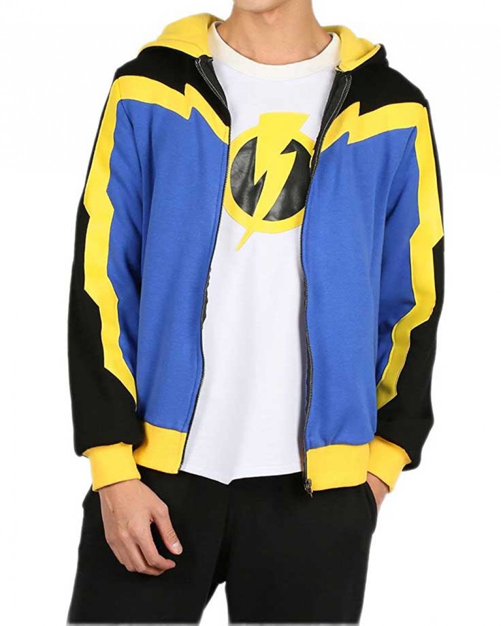 Virgil Hawkins Static Shock Jacket with Hoodie