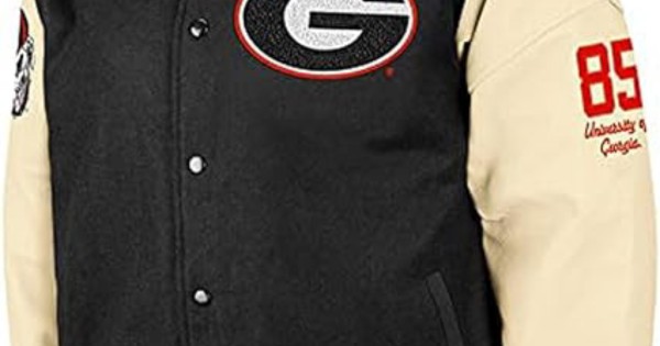 Georgia Bulldog Letterman Varsity Bomber Jacket