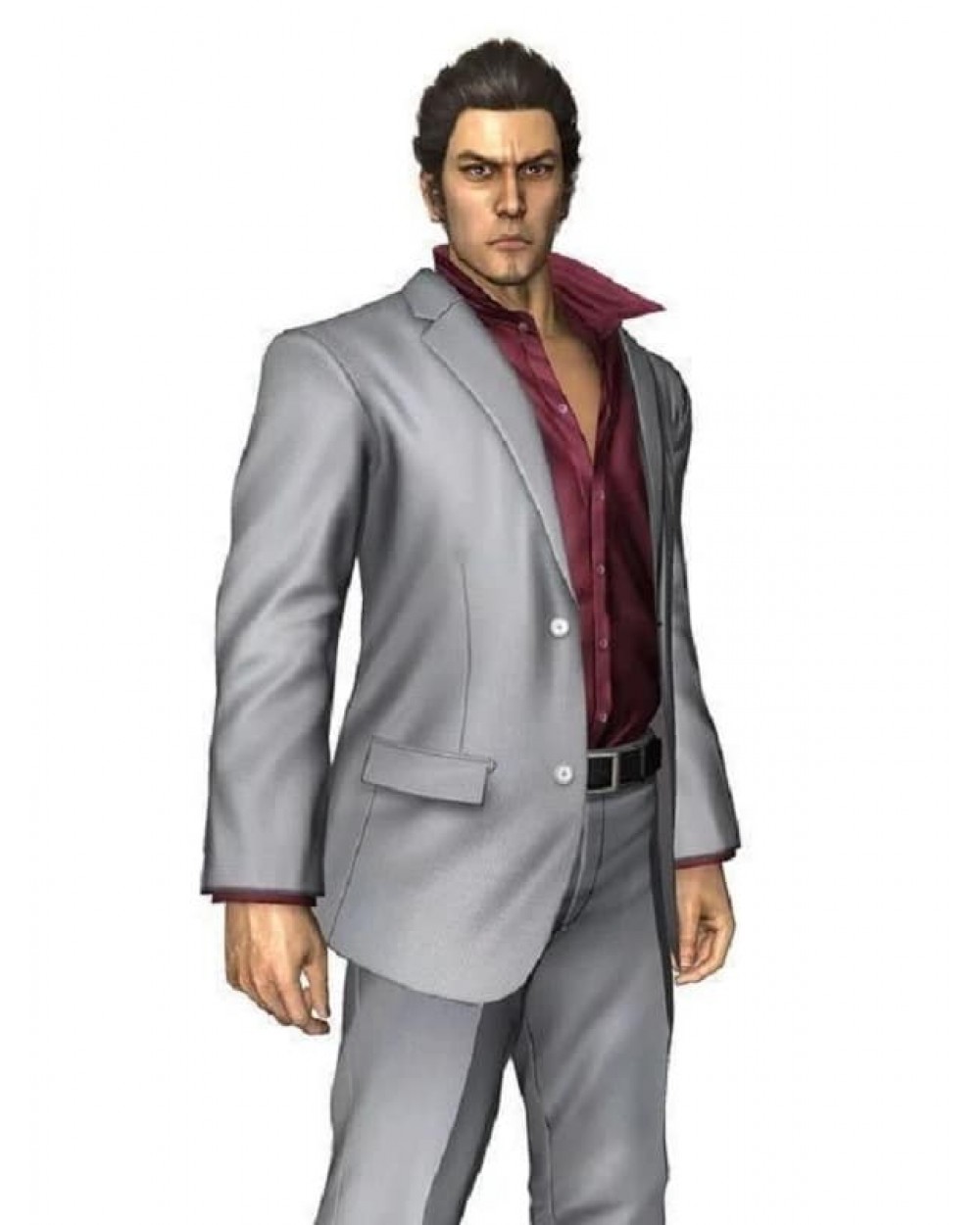 Yakuza Kazuma Kiryu Men's Suit Uniform Adult Cosplay Costume